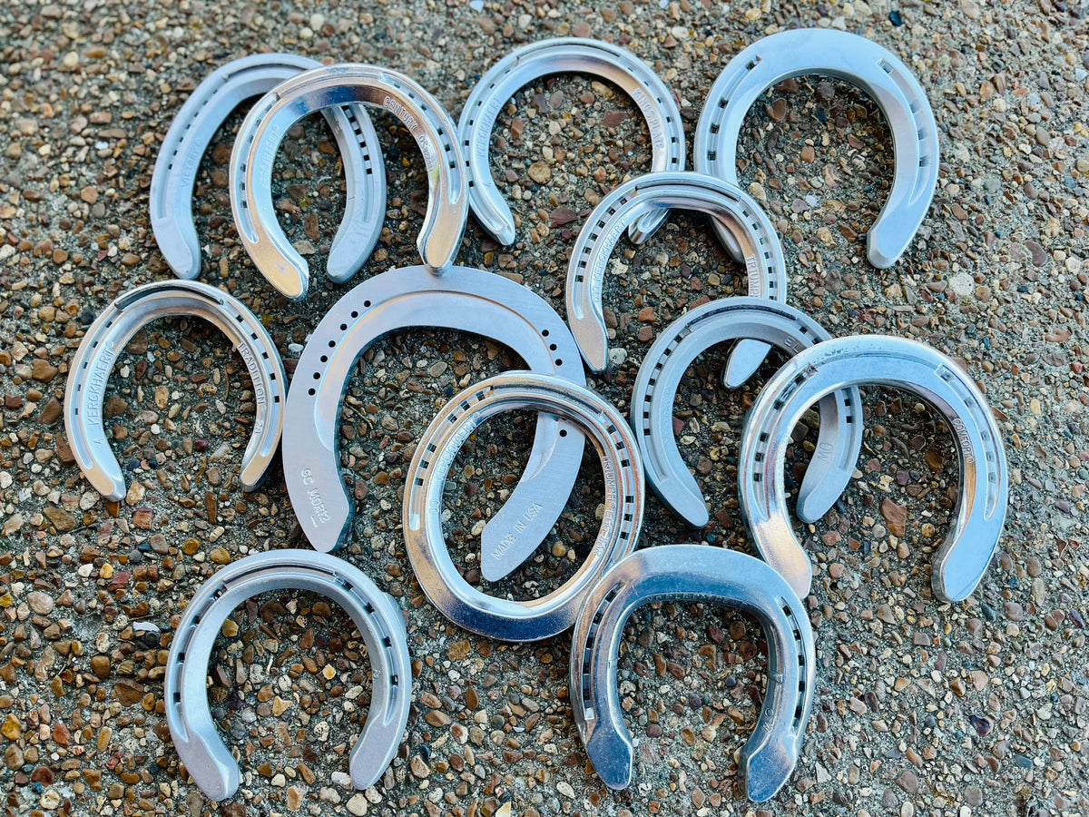 Aluminum Horseshoes - Lightweight, designed for the Equine Athlete ...