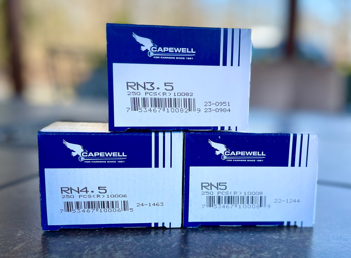 Capewell Race Horseshoe Nails – Tennessee Farrier Supply