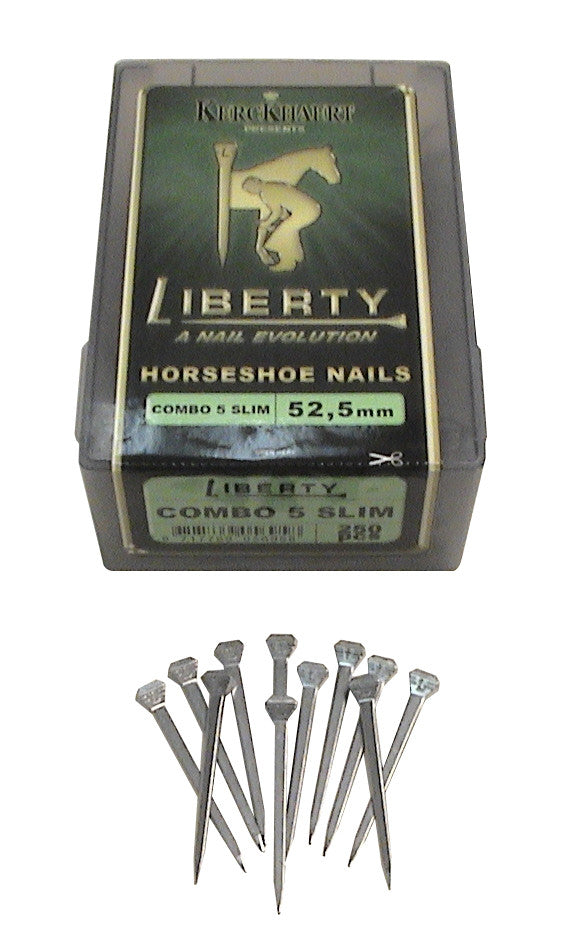 Combo 5 SL 250x12 City Head Liberty Nails | Tennessee Farrier Supply